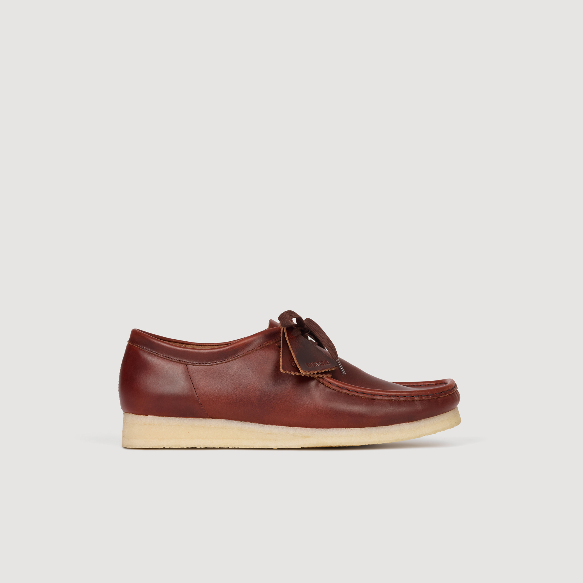 Derby Wallabee™ in pelle marrone da uomo | Sandro Paris
